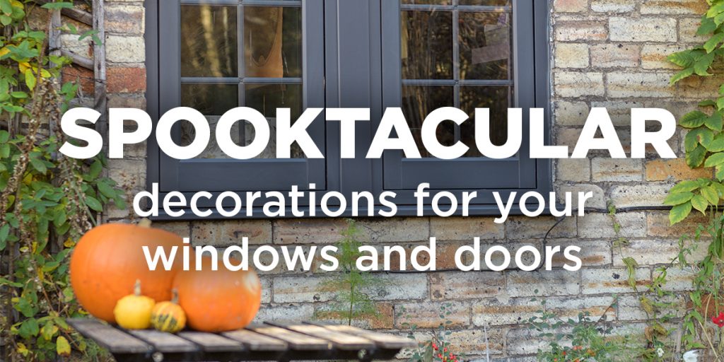 How To Make Your Windows And Doors Look Spook-tacular For Halloween