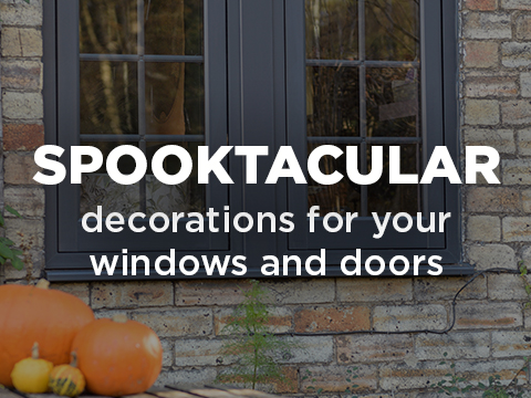 How To Make Your Windows And Doors Look Spook-tacular For Halloween